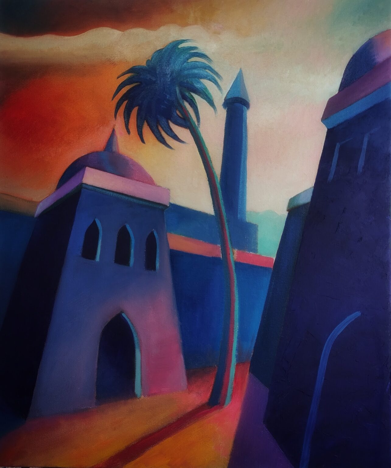 Dusk in Doha – Tyrrell Art Gallery